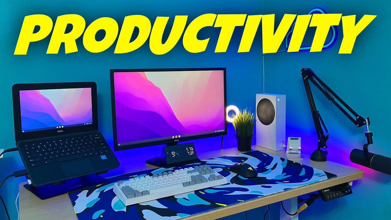 Building The PERFECT Productivity Desk Setup - YouTube