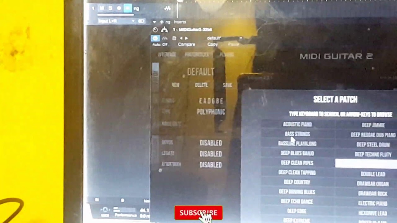 MIDI GUITAR JAM 2 : MENGUBAH SUARA GITAR MENJADI MIDI PIANO DI APLIKASI ...