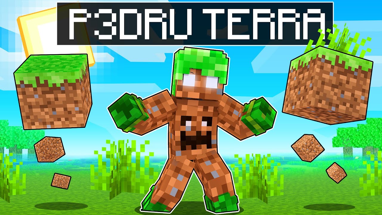 Virei o P3DRU DE TERRA no Minecraft POR 24 HORAS! ‹‹ P3DRU ›› - YouTube