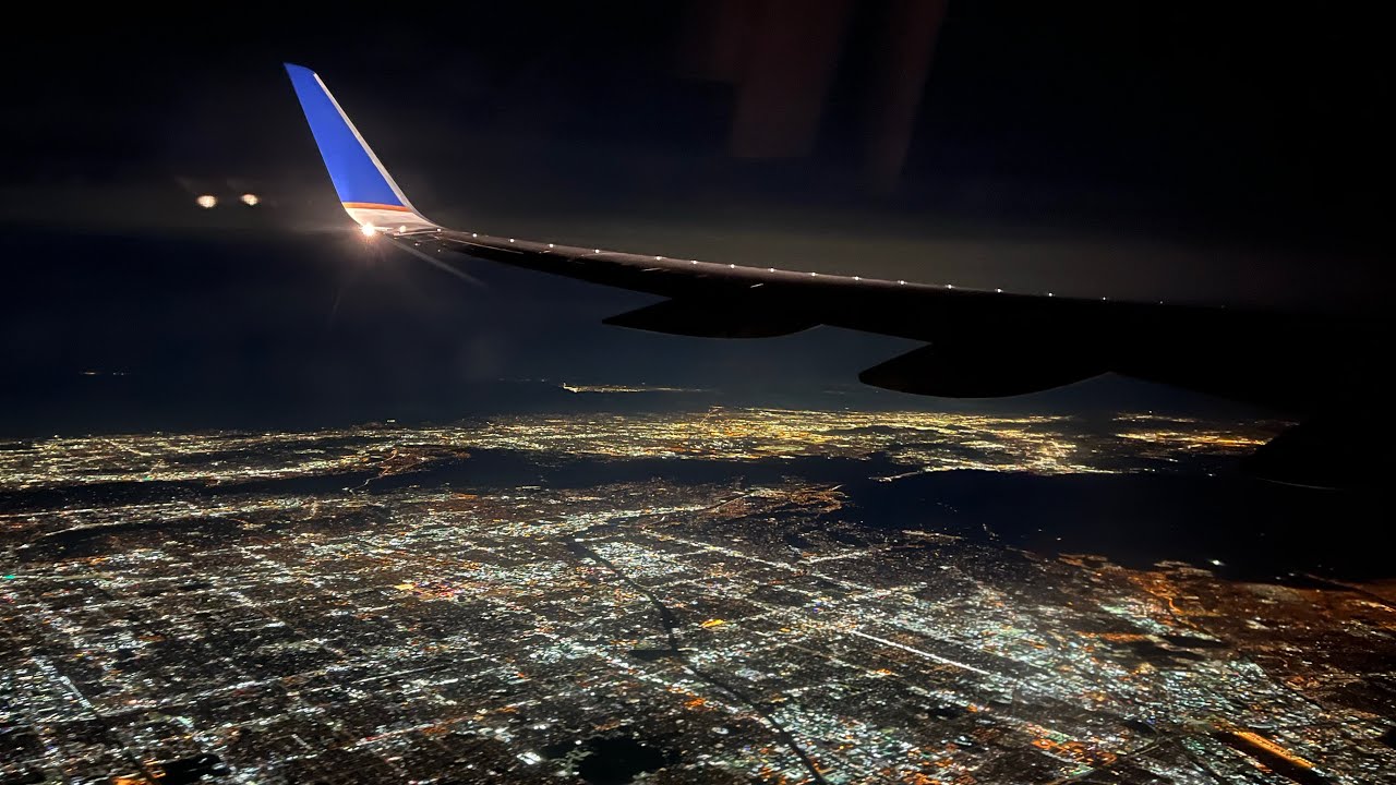 Full Redeye Flight | United 757-300 LAX to Houston! - YouTube