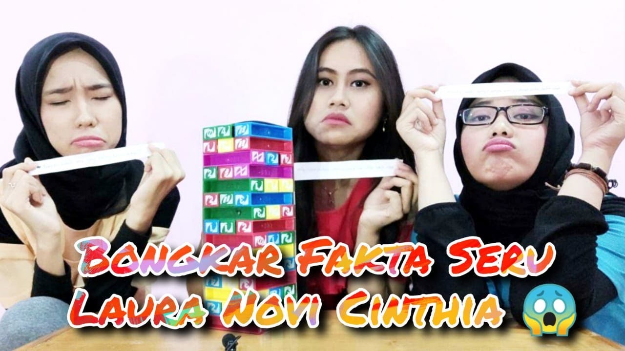 Bongkar Fakta Seru Laura Novi Cinthia 😱 | Fun Games 'UNO Stacko' (Part 2) - YouTube