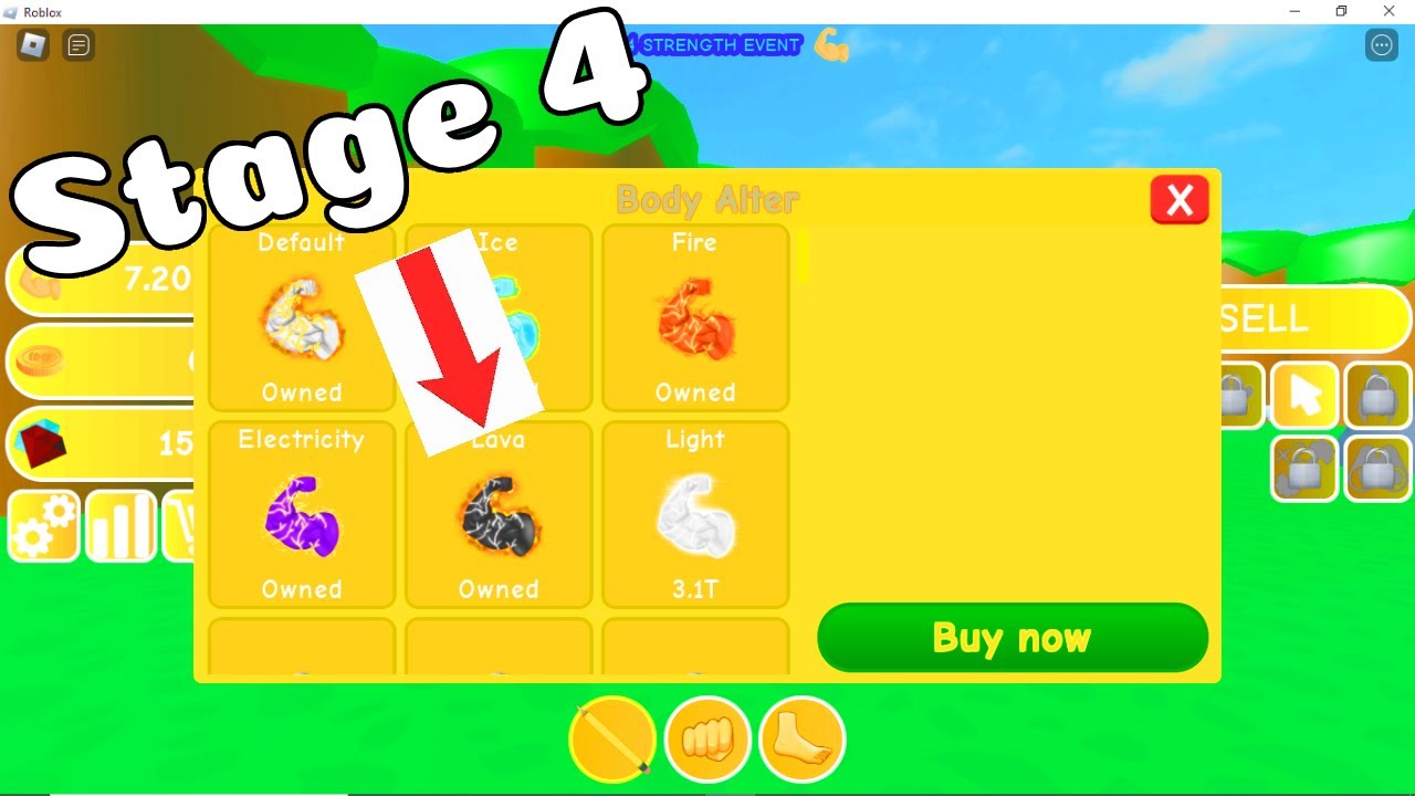 Stages 1-4 in Fast Lifting Simulator!!! - YouTube