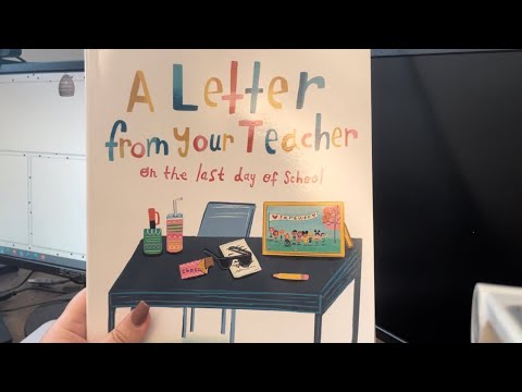 A Letter From Your Teacher On the Last Day of School 🫶🏽💛 - YouTube