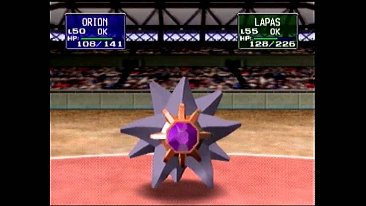 Pokemon Stadium (N64) - Poke Cup Master Ball Final with Commentary ...