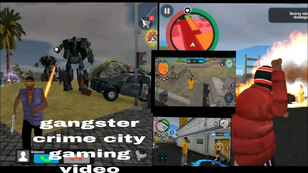 "Real Gangster Crime City 🔥 | Open World Mafia Adventure | Gang Wars ...
