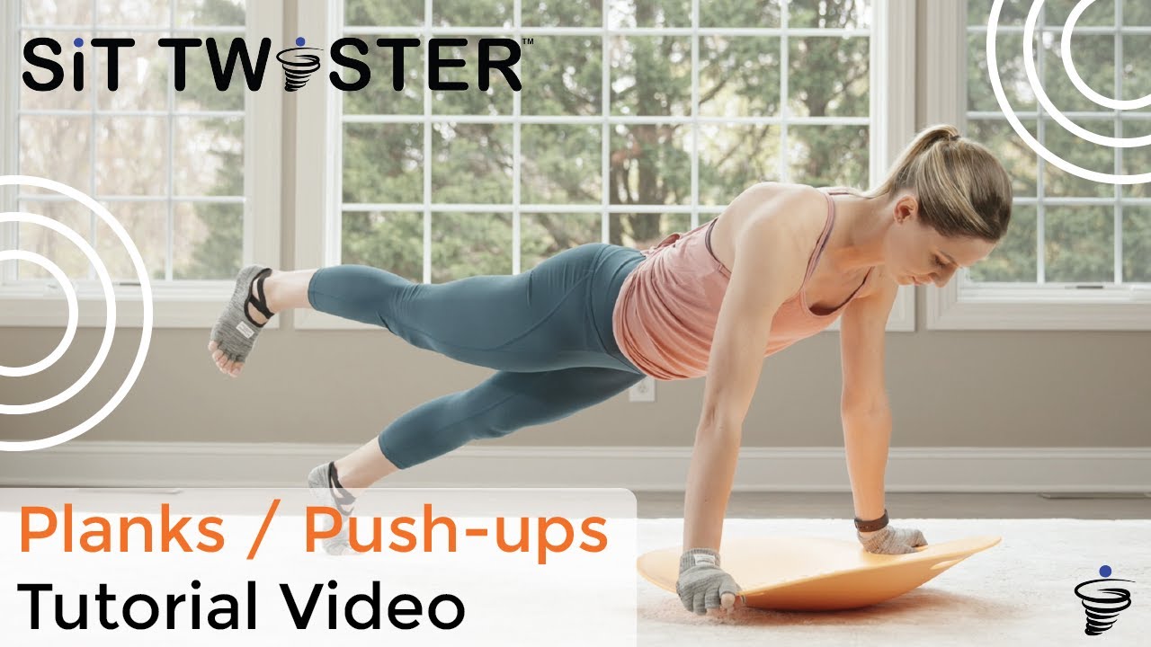 SIT TWISTER Exercise: Plank & Push-Ups - YouTube