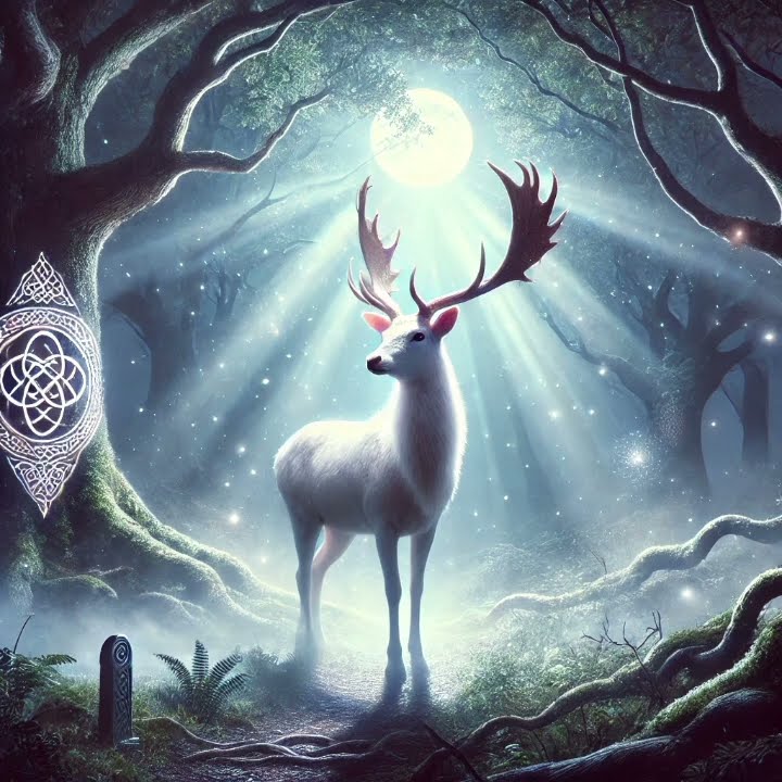 Of the Noble Stag and his Sacred Meaning #stag #whiteheart # ...