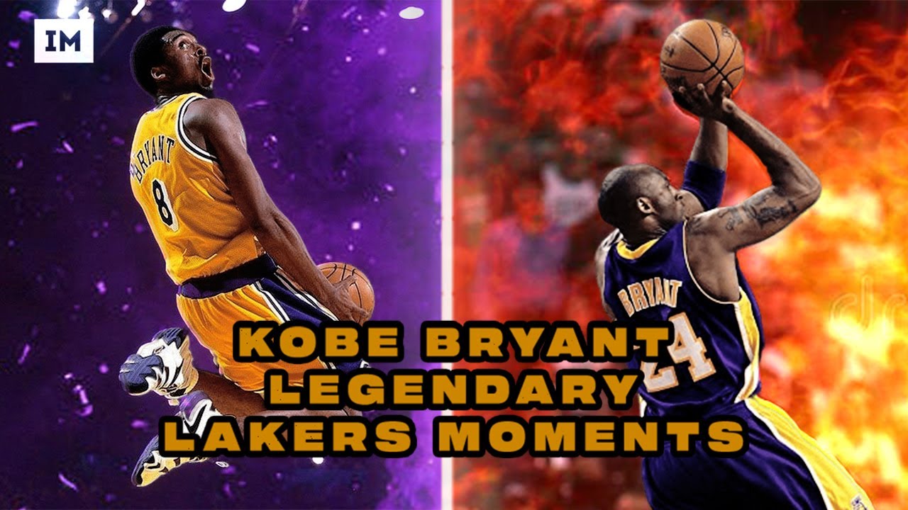 10 Minutes of Kobe Bryant LEGENDARY Moments!! 🐍💛💜 (4K 60FPS) - YouTube