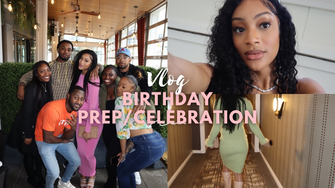 Birthday VLOG| Bday Prep + Maternity Shoot + Bday Celebration + Friends & Family - YouTube