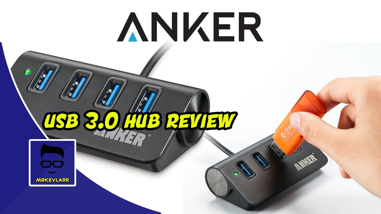 ANKER USB 3.0 HUB REVIEW - YouTube