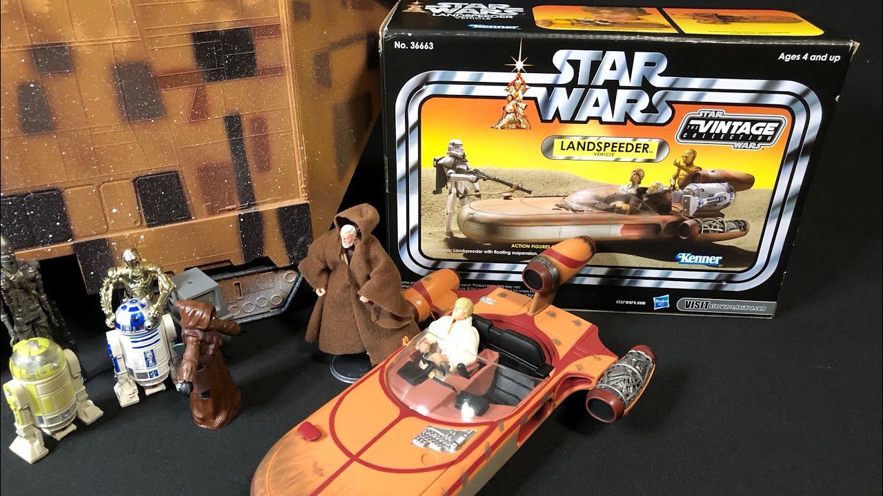 Hasbro star wars the vintage collection land speeder target exclusive ...