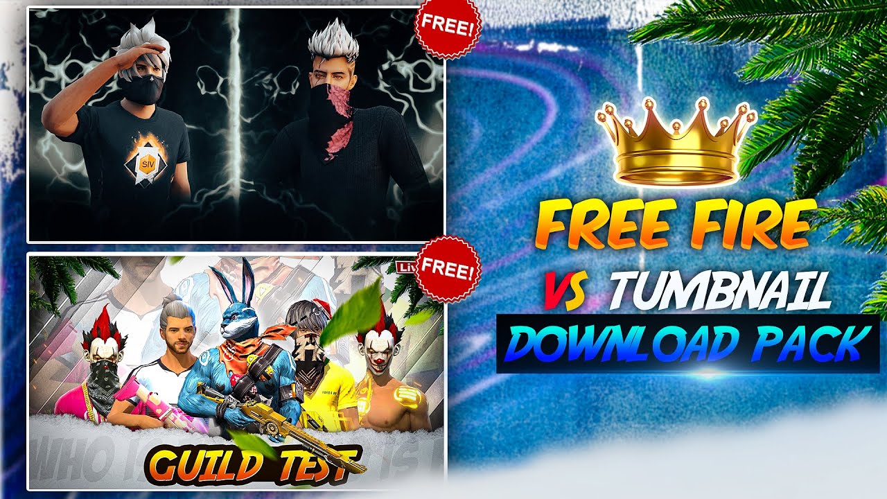 How to make Free Fire Thumbnails Free || FreeFire Thumbnails || Xpoint ...