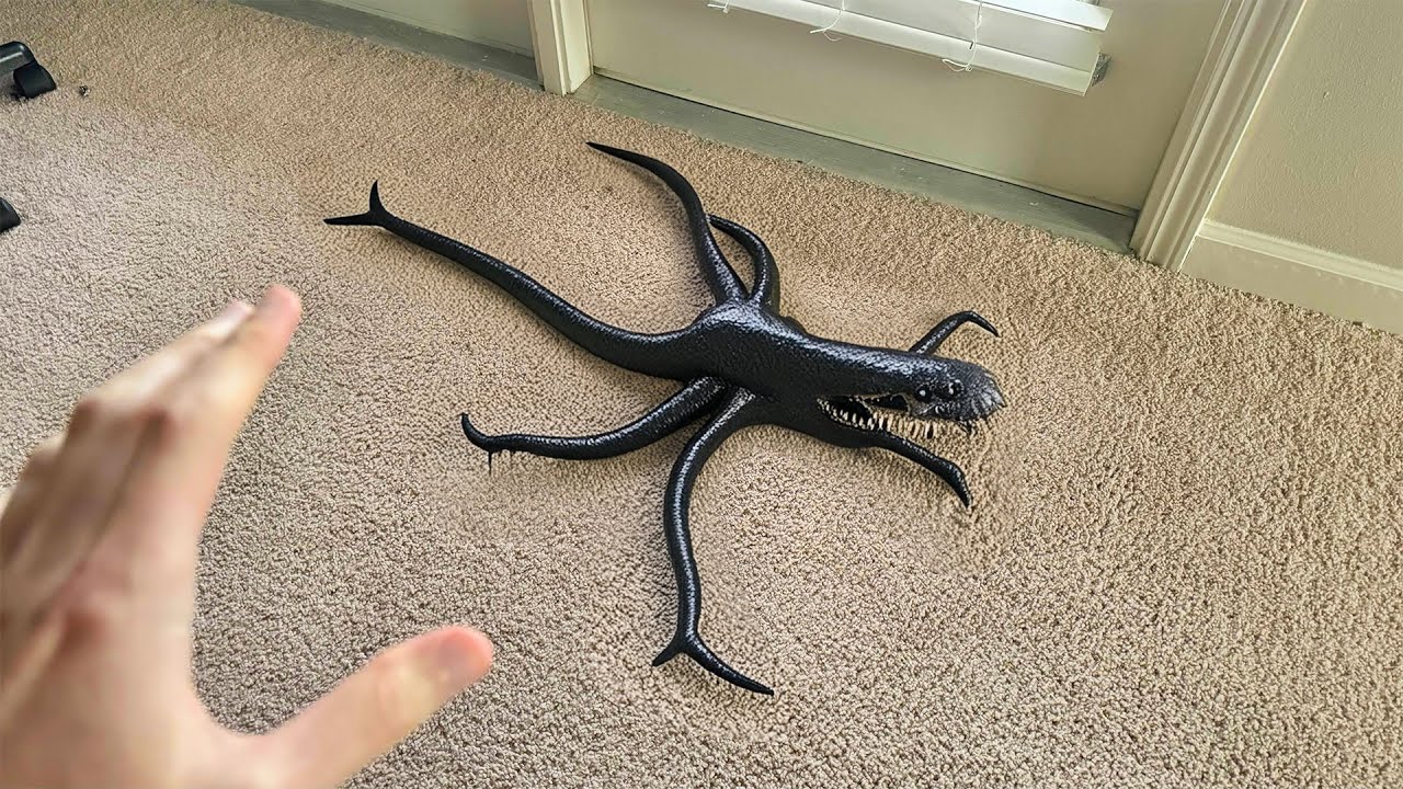 this CREATURE was outside my WINDOW... - YouTube