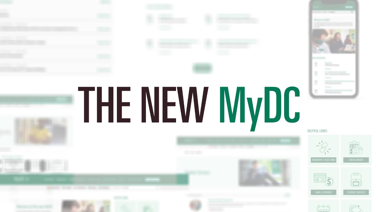 The new MyDC - Durham College - YouTube
