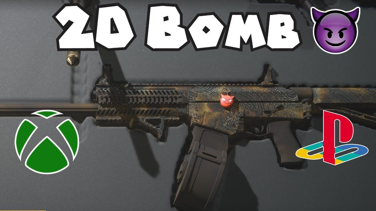 Dropped a 20 Bomb on Console in Warzone! - YouTube