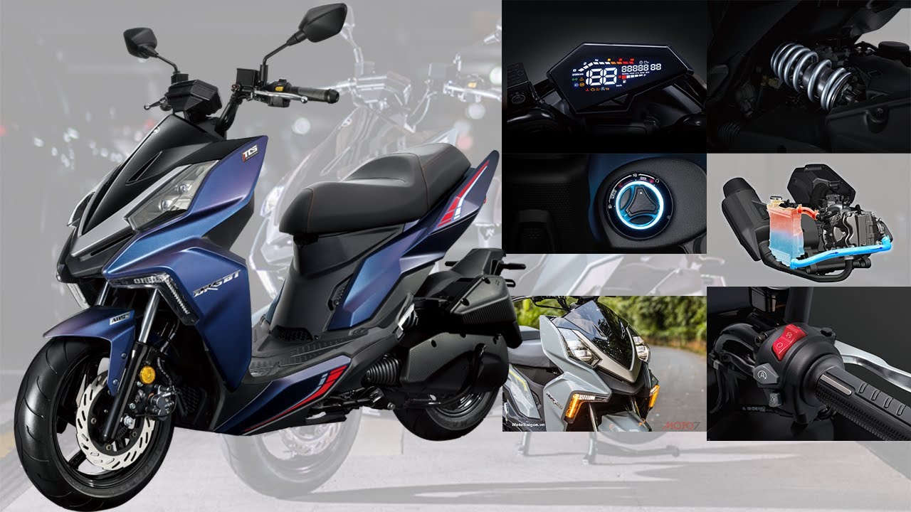 SYM DRGBT 160 Scooter review - ang angas talaga ng motor nato - YouTube