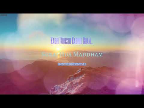 Suraj hua maddham instrumental