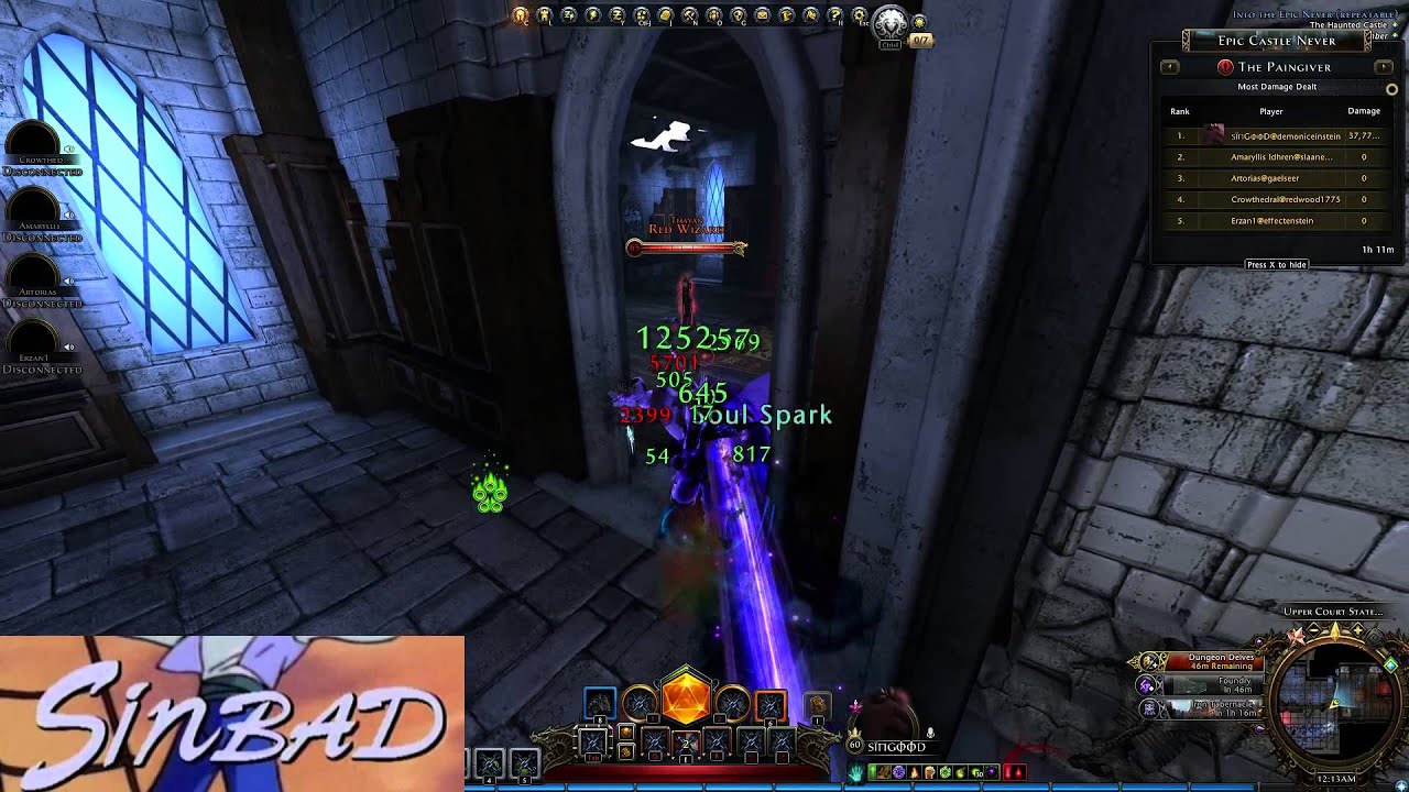 Neverwinter: Castle Never Solo - Part 2 - Warlock - 16.6k Gear - YouTube