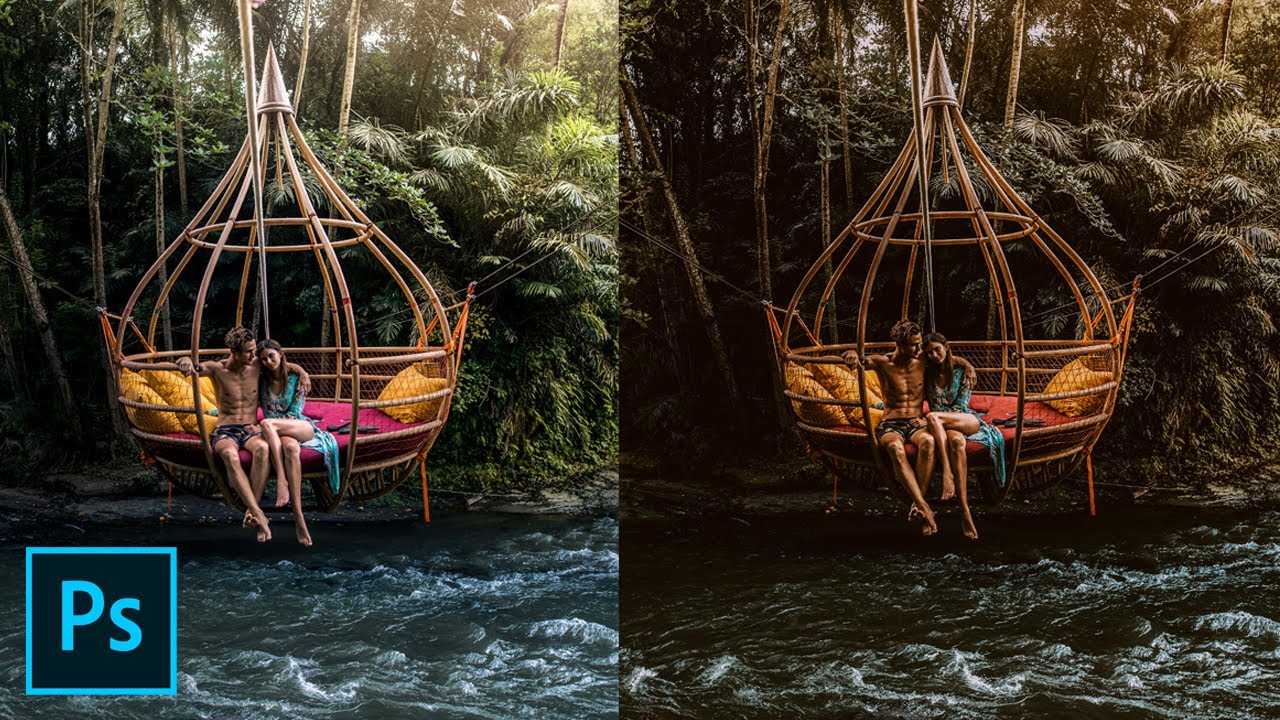 Vintage Color Effect in Photoshop - Tutorial Photoshop CC 2020 - YouTube