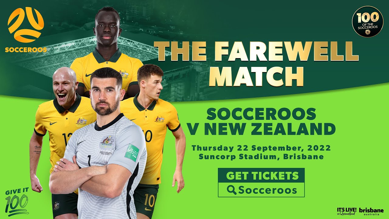 Subway Socceroos v New Zealand | International Friendly - YouTube