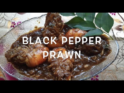 Black Pepper Prawn | Sutapa's Food Cam |