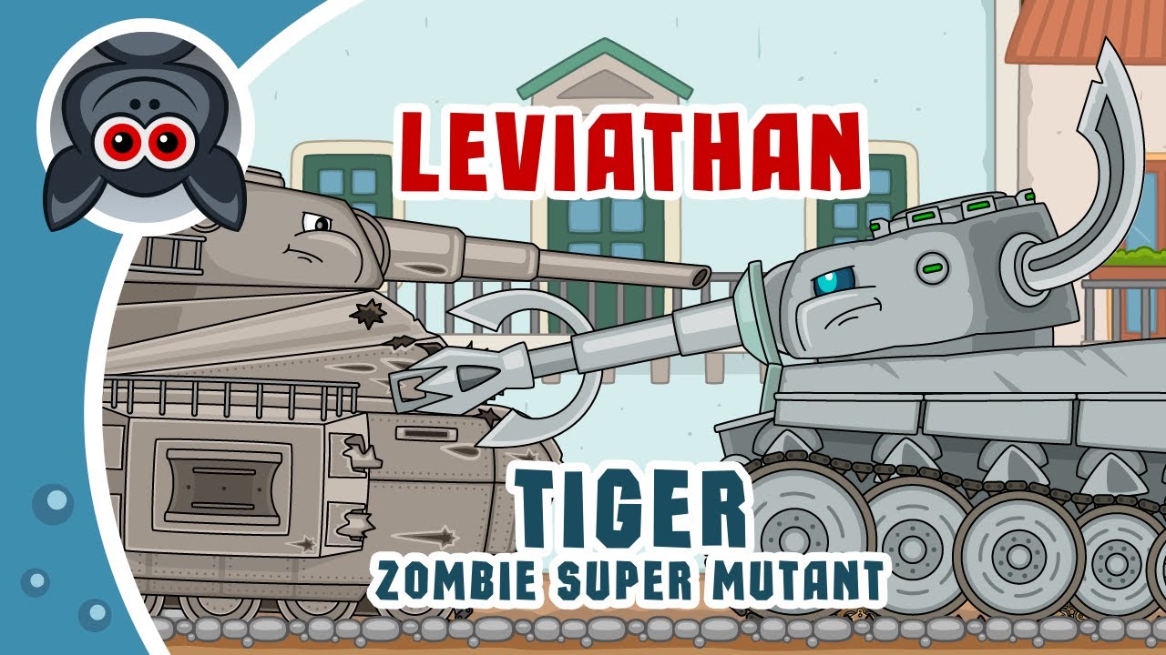 Leviathan vs Zombie Super Mutant. Steel Monsters. Cartoons About Tanks ...