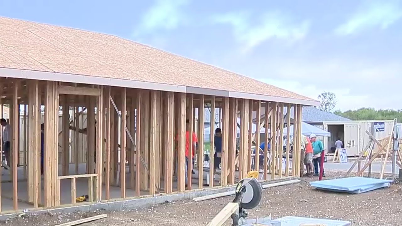 New, affordable homes made possible by Habitat for Humanity volunteers ...