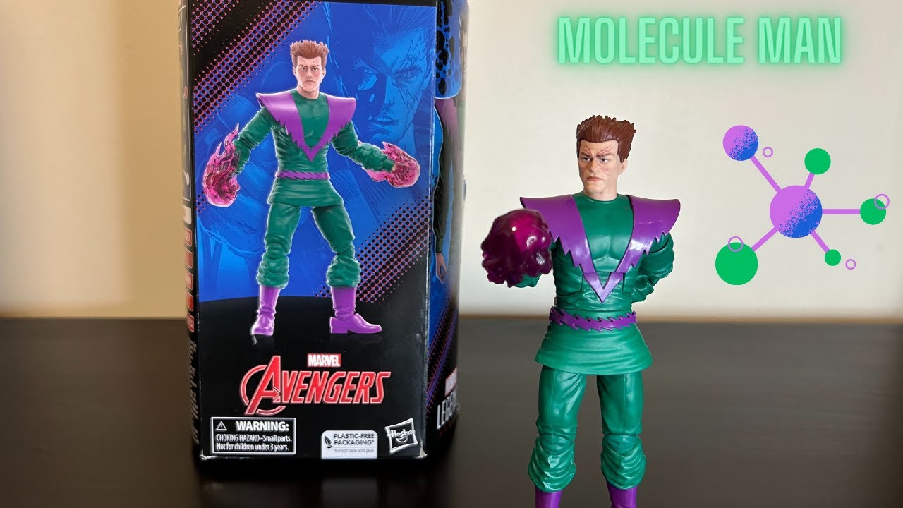 Marvel Legends Molecule Man Unboxing & Review - YouTube