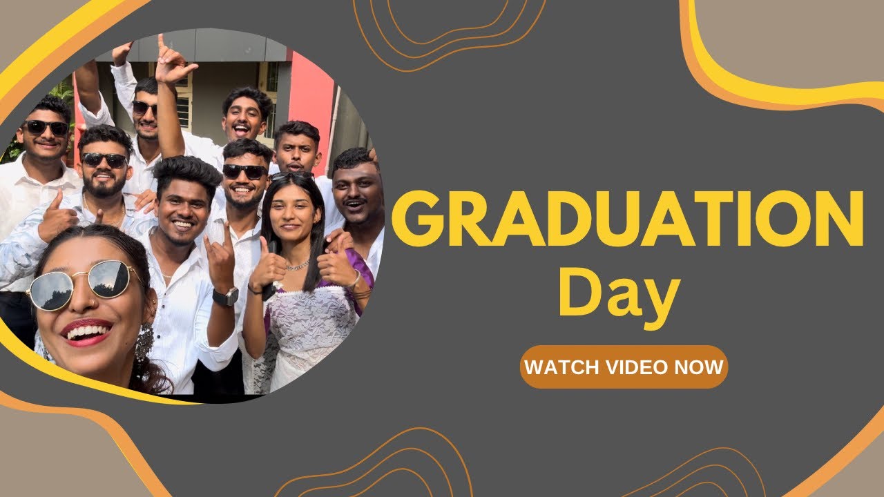 Graduation Day in my college - YouTube