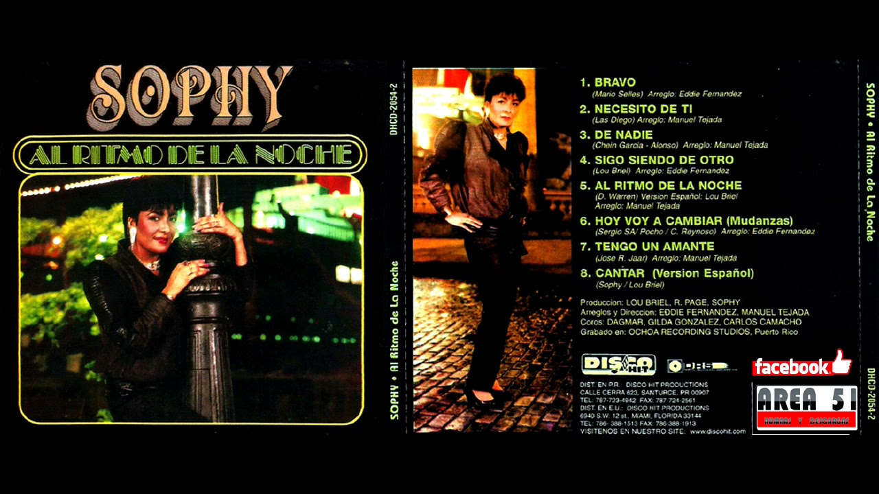 Sophy - Al Ritmo De La Noche - YouTube