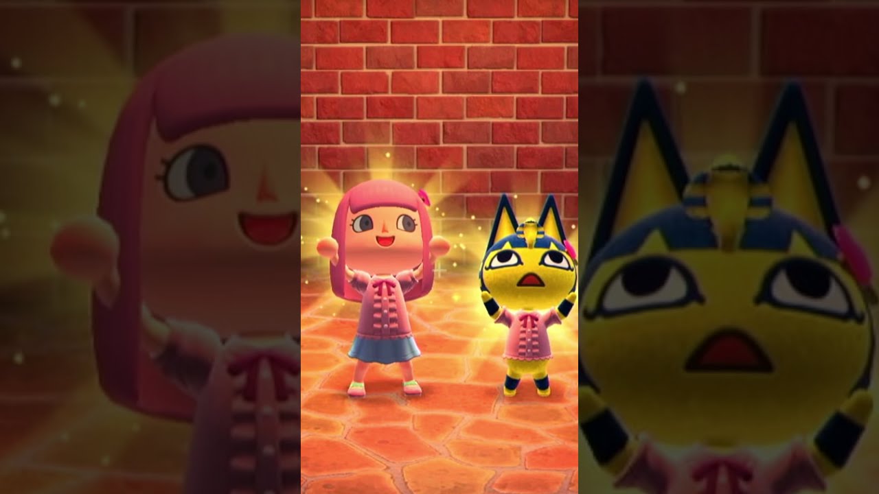 Ankha Does A TikTok Dance Trend! | Animal Crossing #Shorts - YouTube