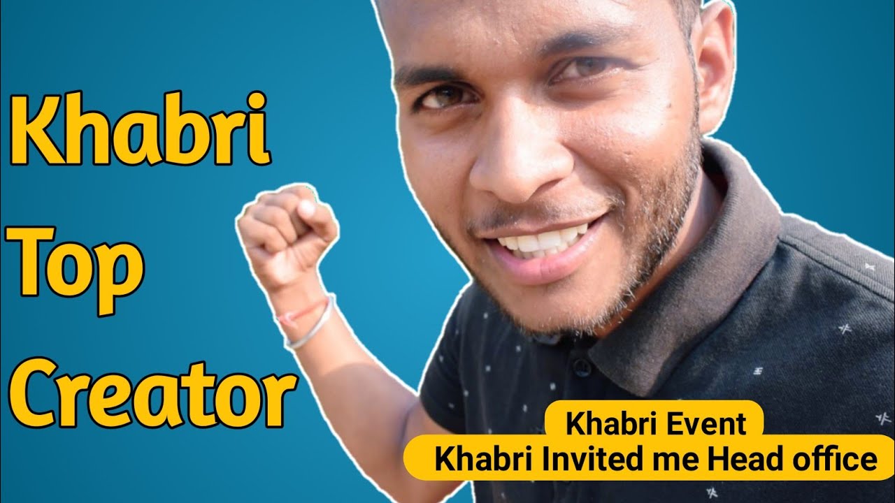 Khabri Event 2019 | Top 5 Creator List | Ak india | Very Important ...