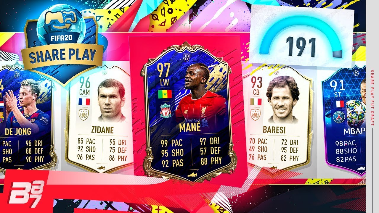 191 FUT DRAFT! VIEWERS PLAY MY DRAFT! | FIFA 20 ULTIMATE TEAM - YouTube