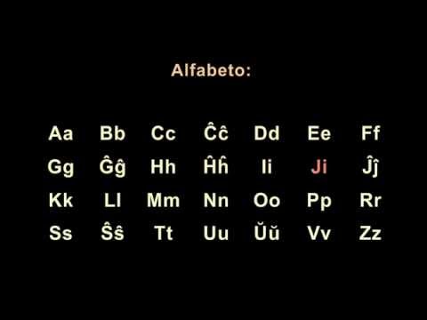 Alfabeto do Esperanto - YouTube