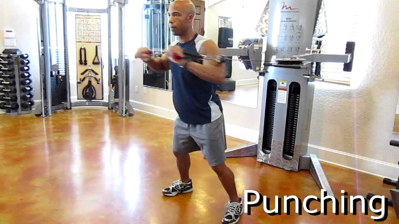 FreeMotion Punching 360° Workout - YouTube