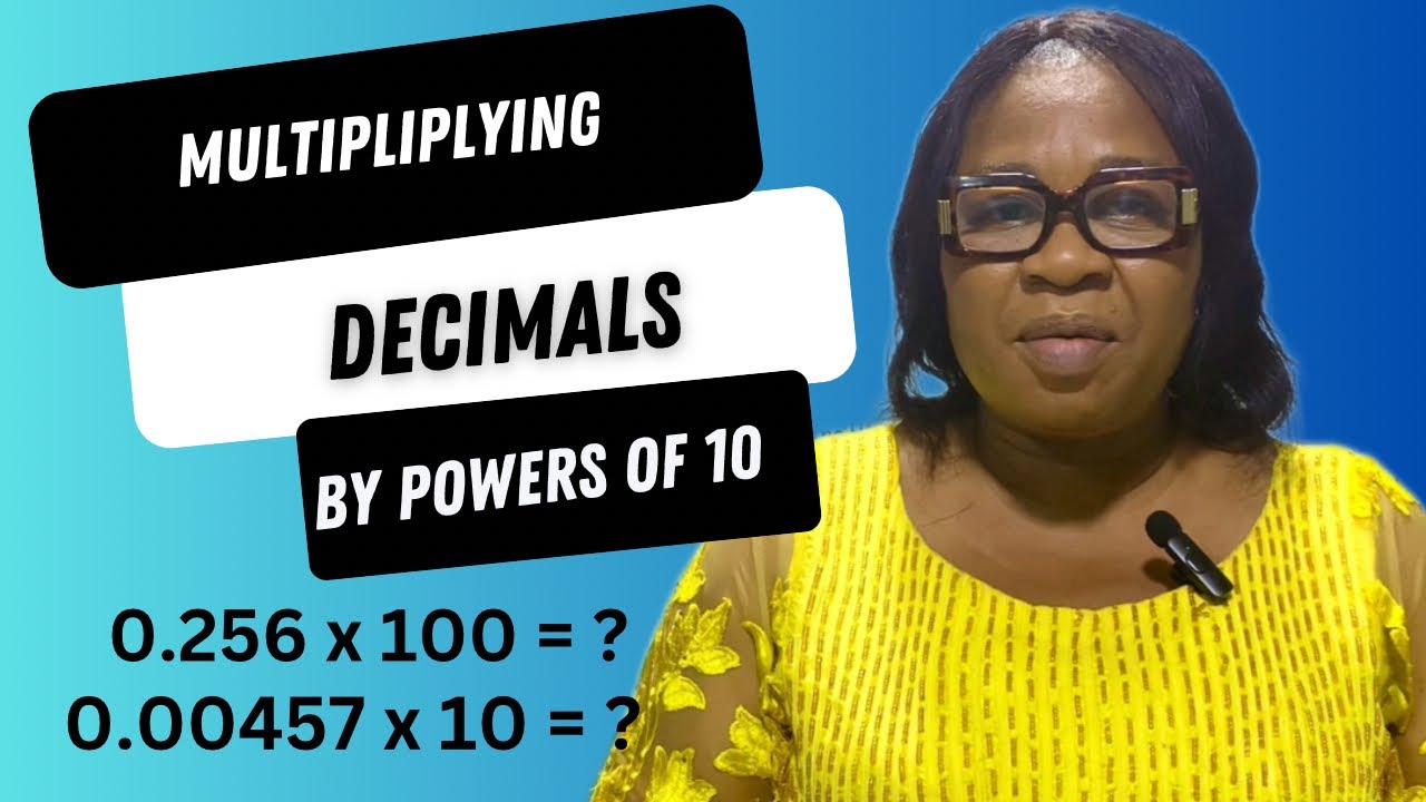 Learn How to Multiply Decimals by 10 100 and 1000 | for kids - YouTube