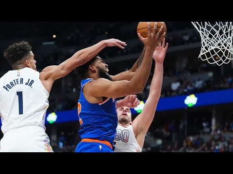 NY Knicks Can Denver Nuggets walk a mile high in our Timberlands? - YouTube