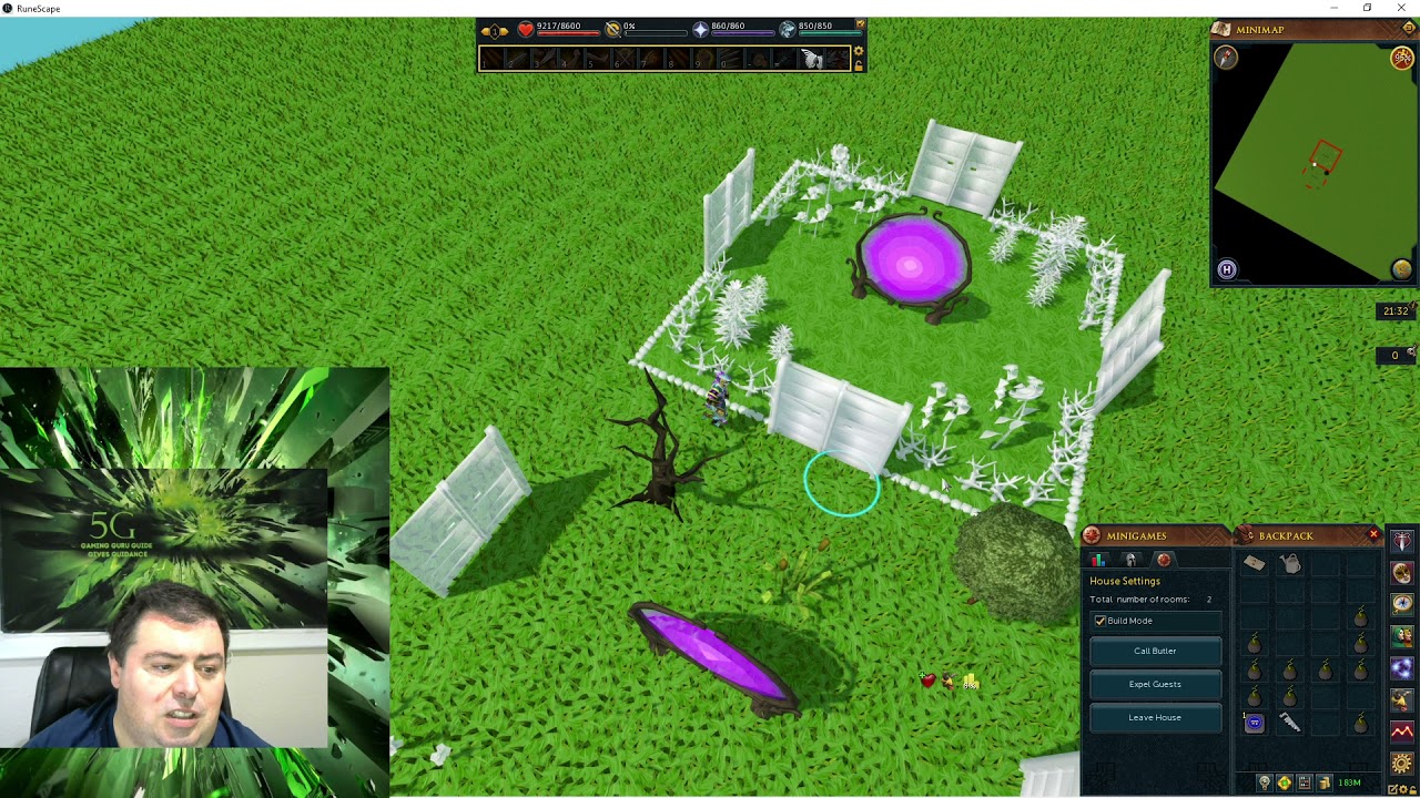 Runescape (RS3) Skill: Construction Part 2: Build a house from scratch ...