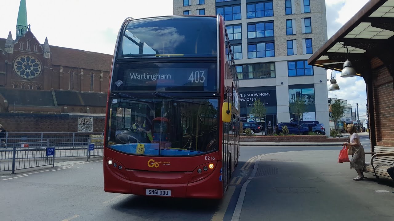 Shabby FRV - TFL Bus Route 403: West Croydon - Warlingham | E216 / SN61 ...