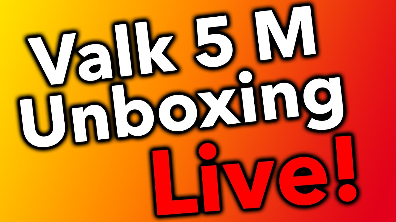 Valk 5 M Unboxing & Doing 3x3 Solves With Fans! - YouTube