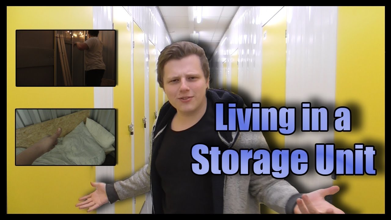 Living in a Storage Unit for 2 Months over Winter! - YouTube