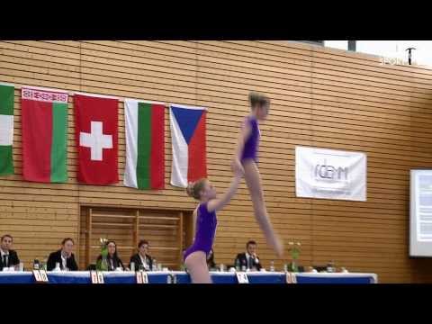 Acro Cup Albershausen 2013 Womens Group Balance Youth Great Britain - Rolton Westgate Morgan