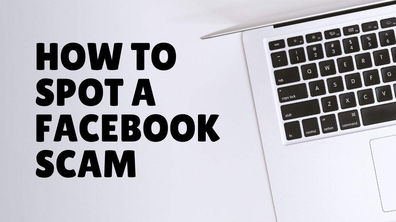 How to Spot a Facebook Scam - YouTube