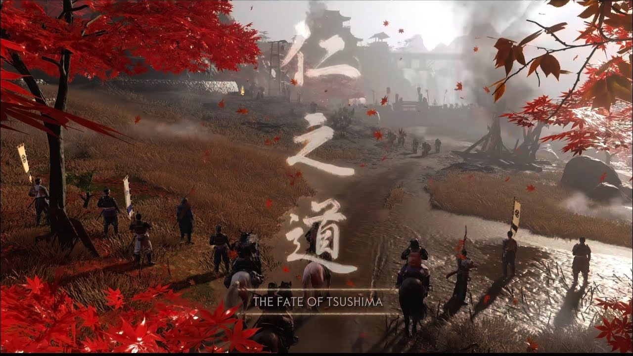 Ghost of Tsushima Gameplay - Battle in Castle Shimura - YouTube