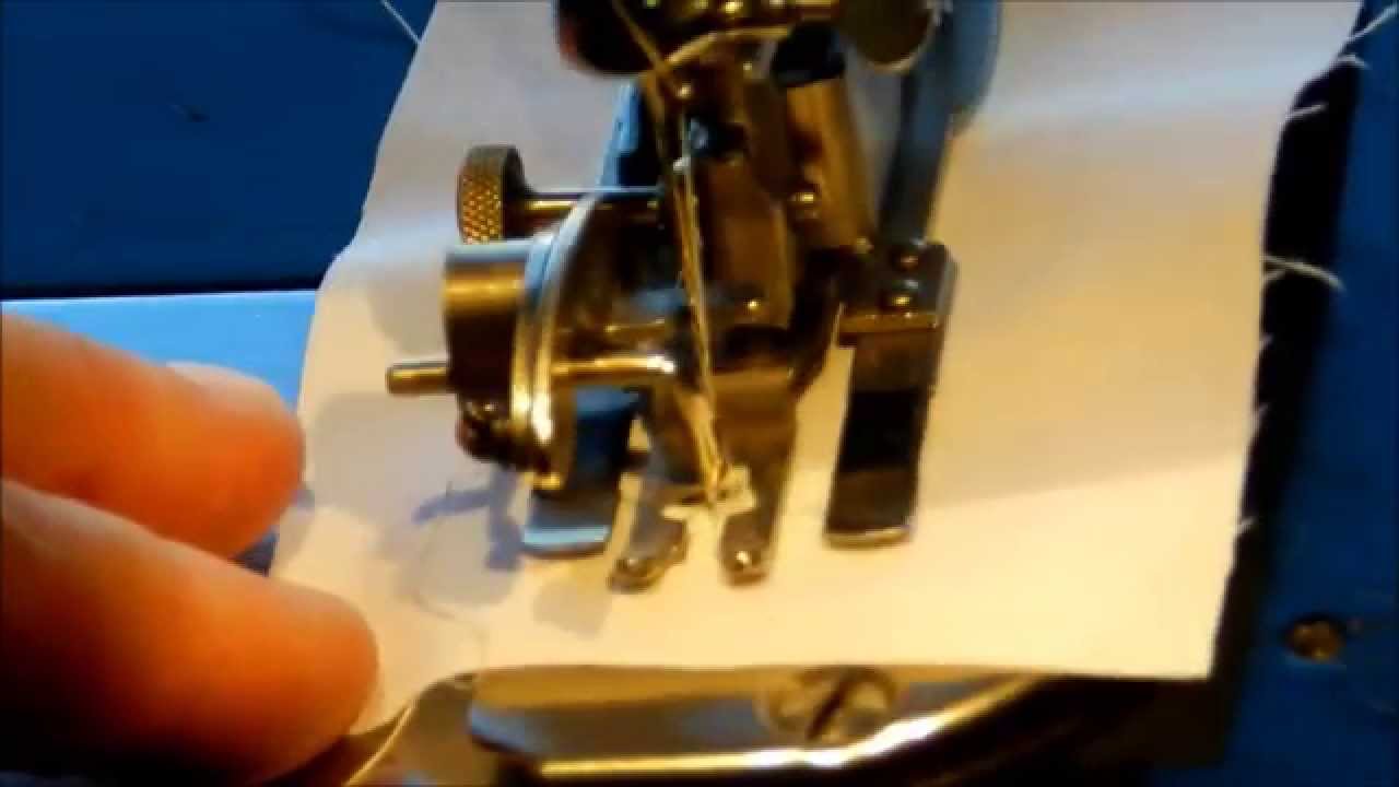Singer Hemstitcher Picot Attachment - YouTube