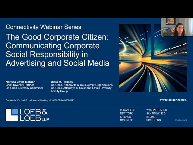 Corporate Social Responsibility Advertising