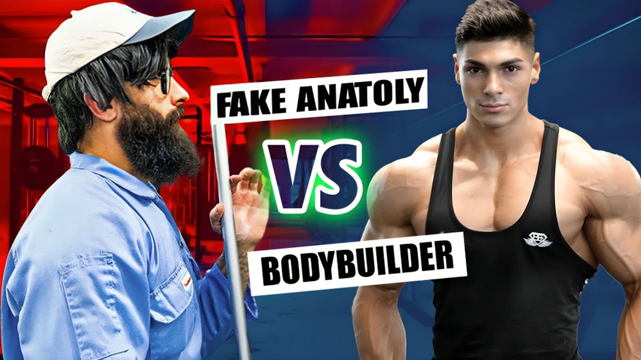Anatoly GYM PRANK - Cleaner BROKE Bodybuilder’s Confidence With One ...