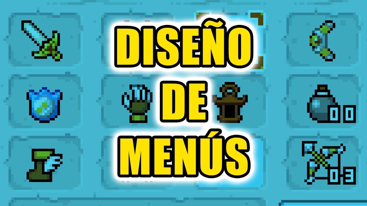 Diseñar menús de juegos: Errores y consejos | Interfaces - YouTube
