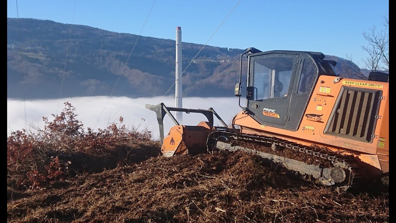 PrimeTech PT-175 Land clearing 4K - YouTube
