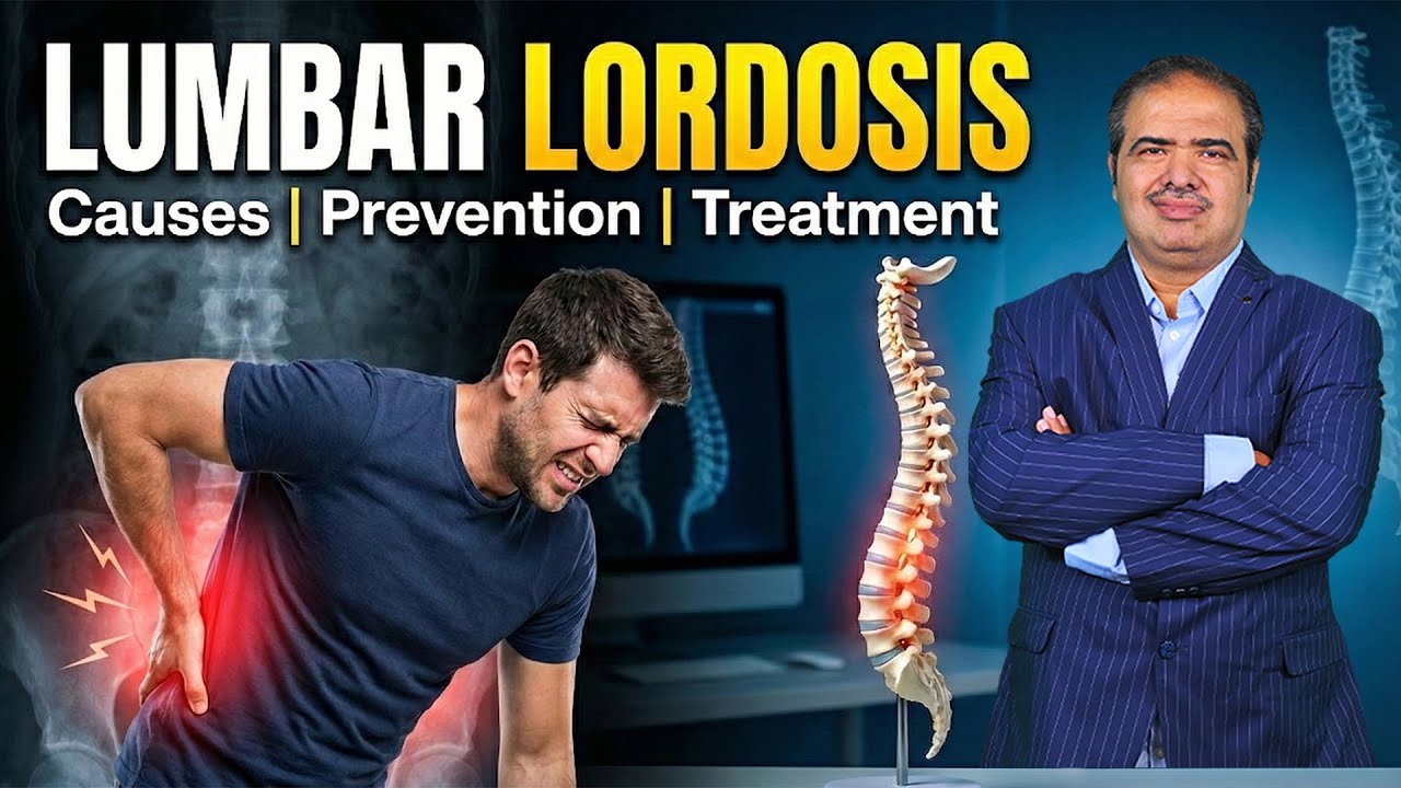 What is Lumbar Lordosis? Explained! | Lower Back Pain & Posture ...